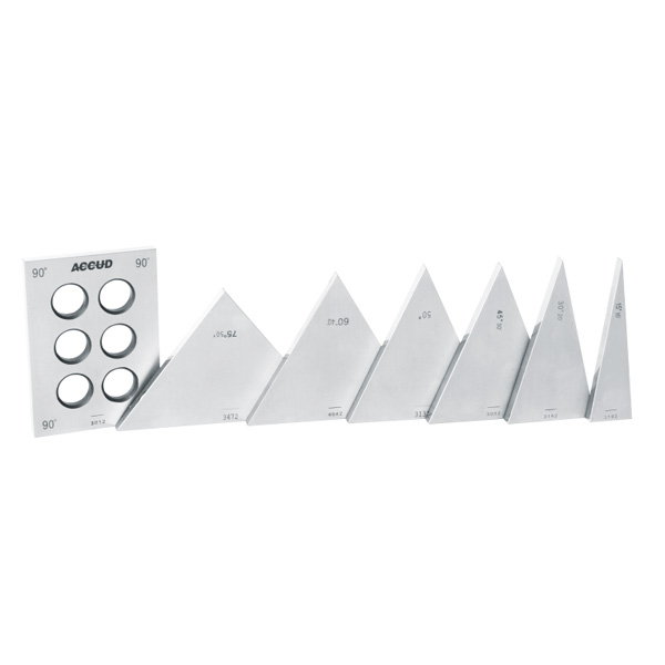 ANGLE GAUGE BLOCK SET - ACCUD ANGLE GAUGE BLOCK SET - ACCUD